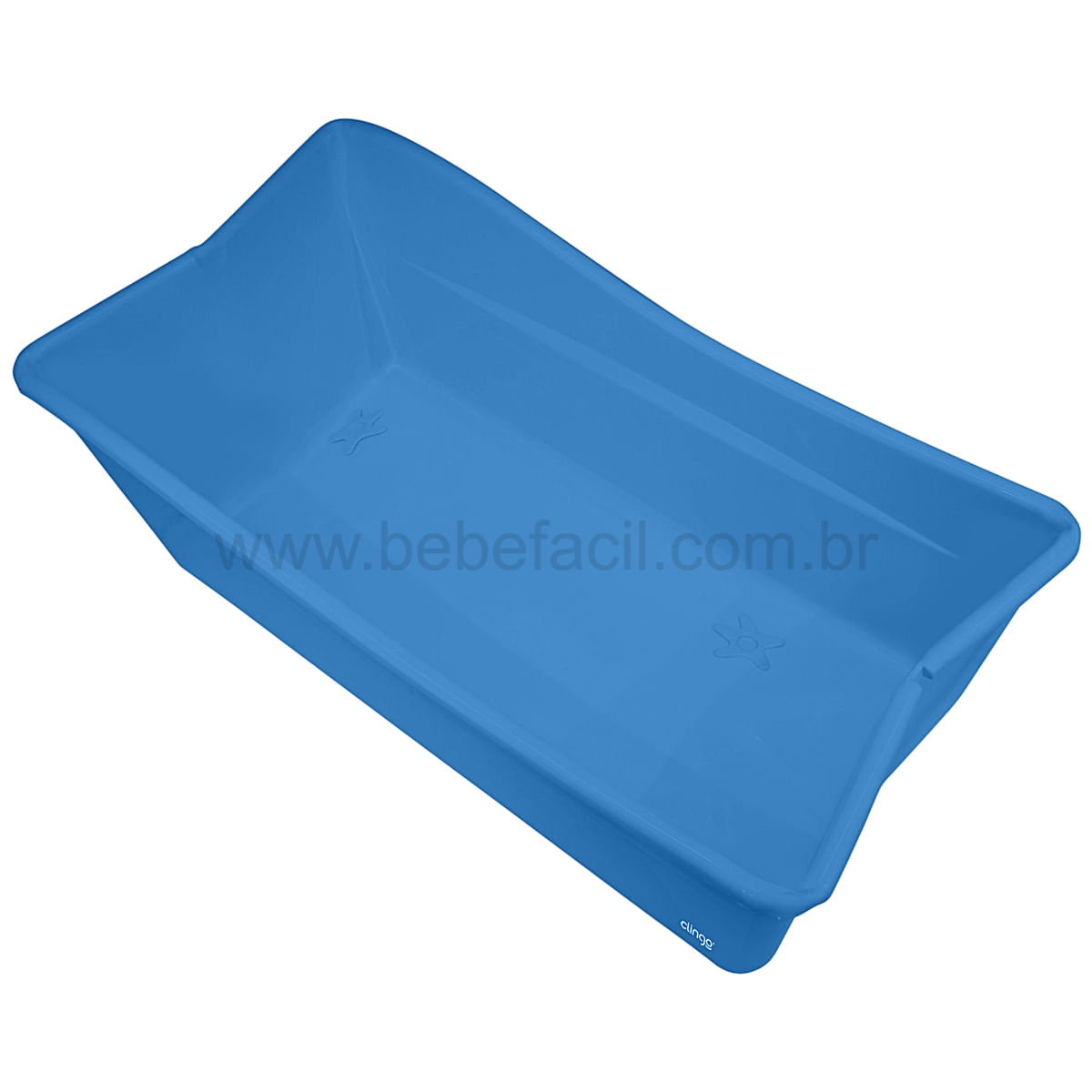 Banheira Portátil Dobrável Azul 70L (0m+) - Clingo Banheira Portátil Dobrável Azul 70L (0m+) - Clingo